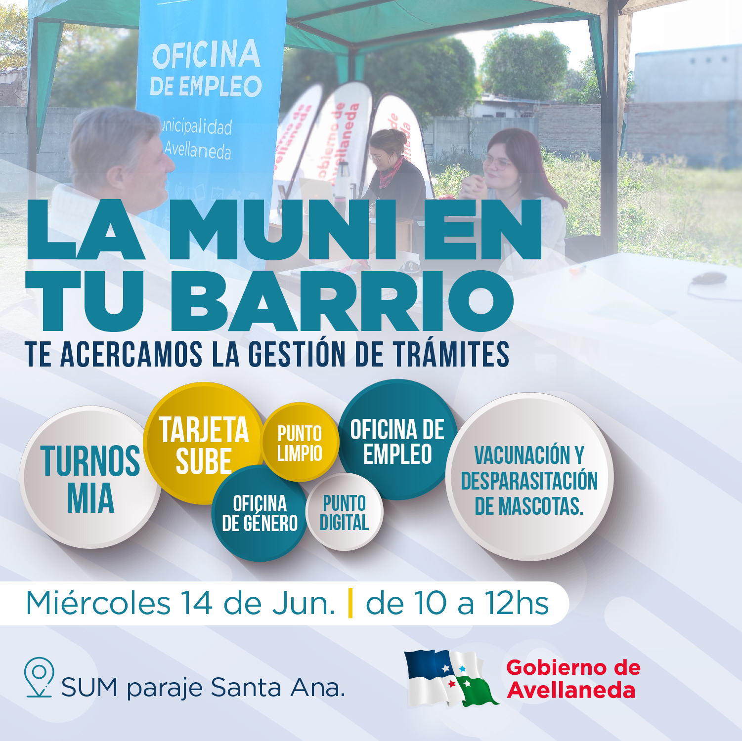 “La Muni en tu barrio” llega al paraje rural Santa Ana - Gobierno de ...
