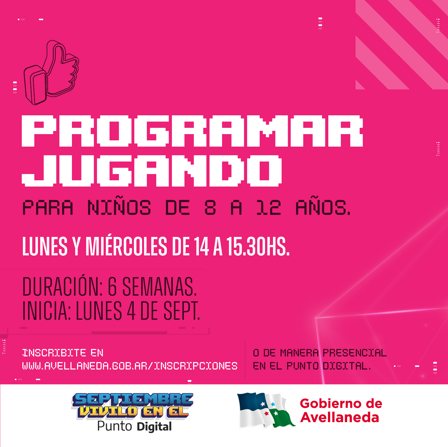 Programar jugando - Gobierno de Avellaneda